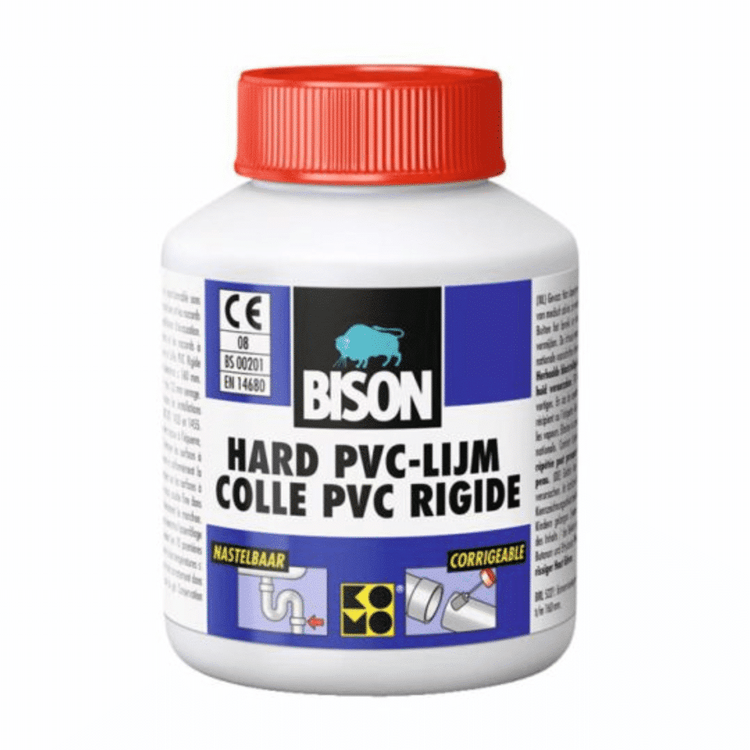 Bison hard PVC lijm